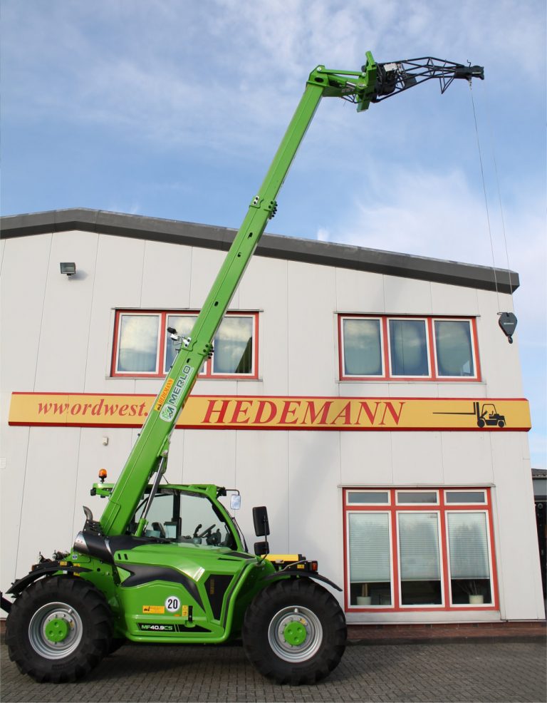 Merlo Multi Farmer – Ein Gerät für alle Arbeiten auf der Kläranlage